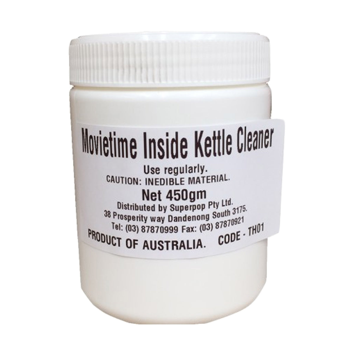 Movietime Inside Kettle Cleaner For Popcorn Machines – Fun Food Machines