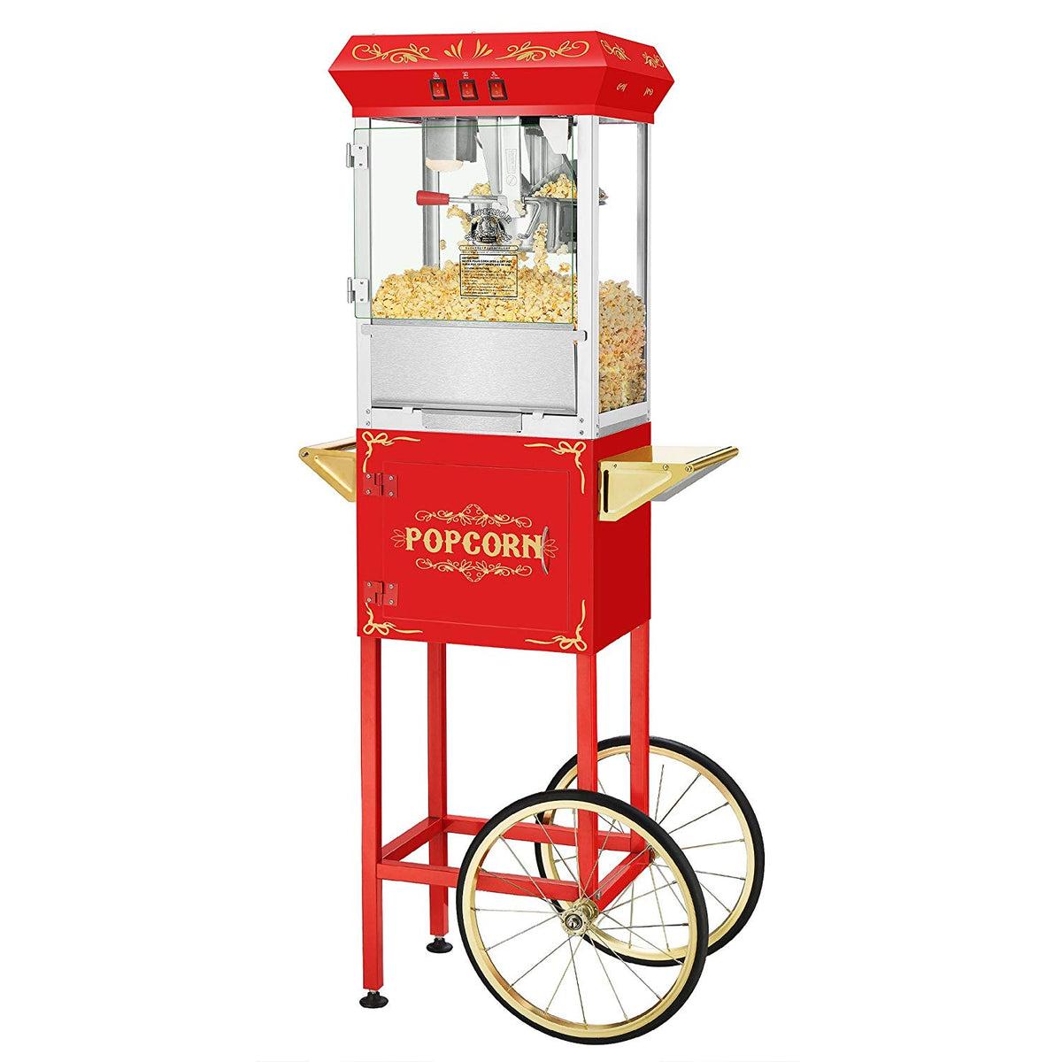 Popcorn Machine & Cart + Extras Package – Fun Food Machines